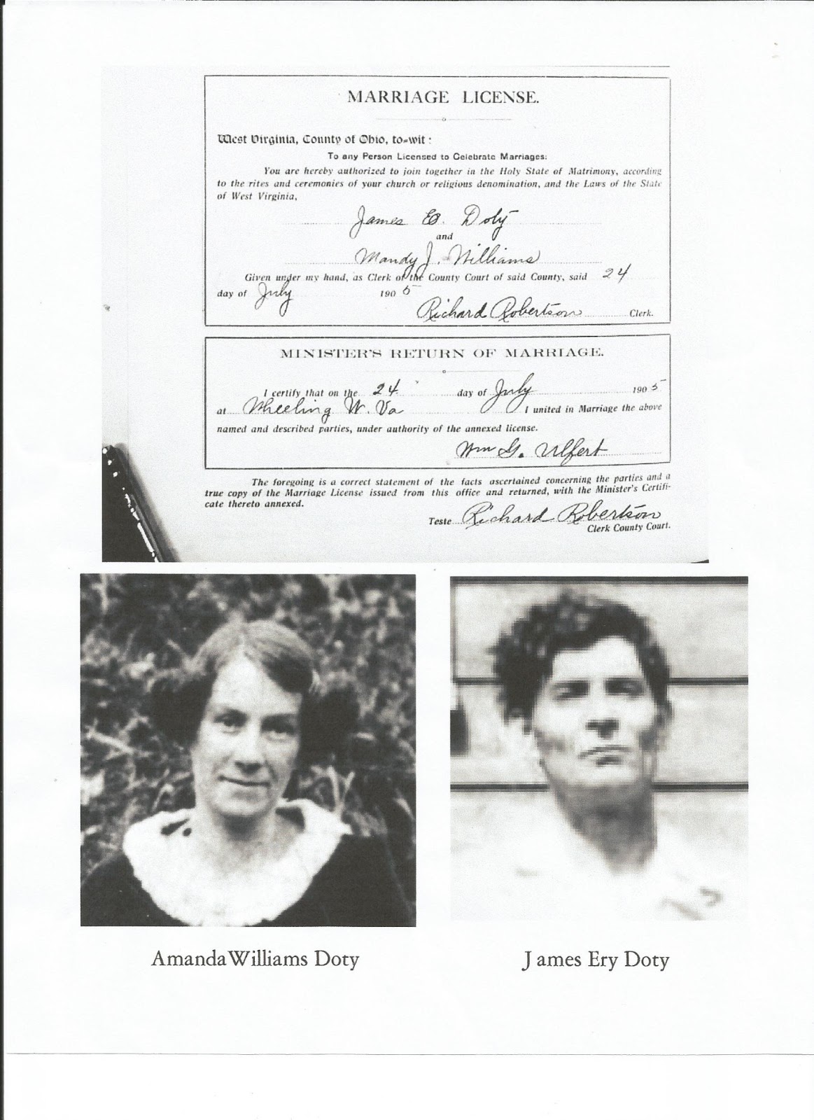Norman Doty Family Tree: James and Amanda Family Photos