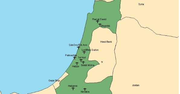 Avions d'Israel / Aircraft from Israel: Israeli Military Airfields (3rd ...