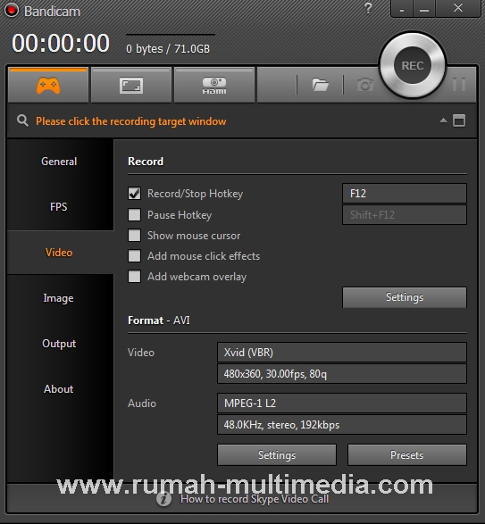 Bandicam tutorial - kdabusy