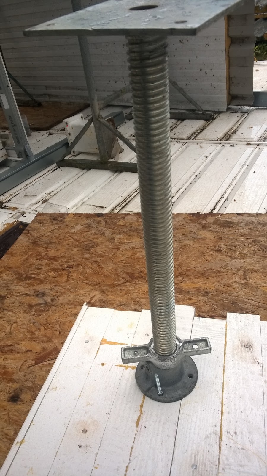 Cabinz.Net Blog: Prototype For Adjustable Height Footing Base Plate ...