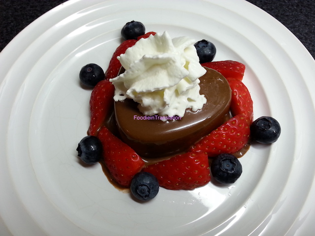 Bavarese al cioccolato - Chocolate bavarois ~ Foodie in Translation