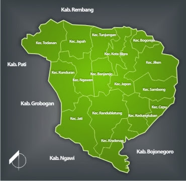 Bloranesse: It's really my town, namely Blora