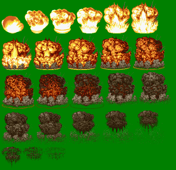 Sprite Fx: Sprites Explosions