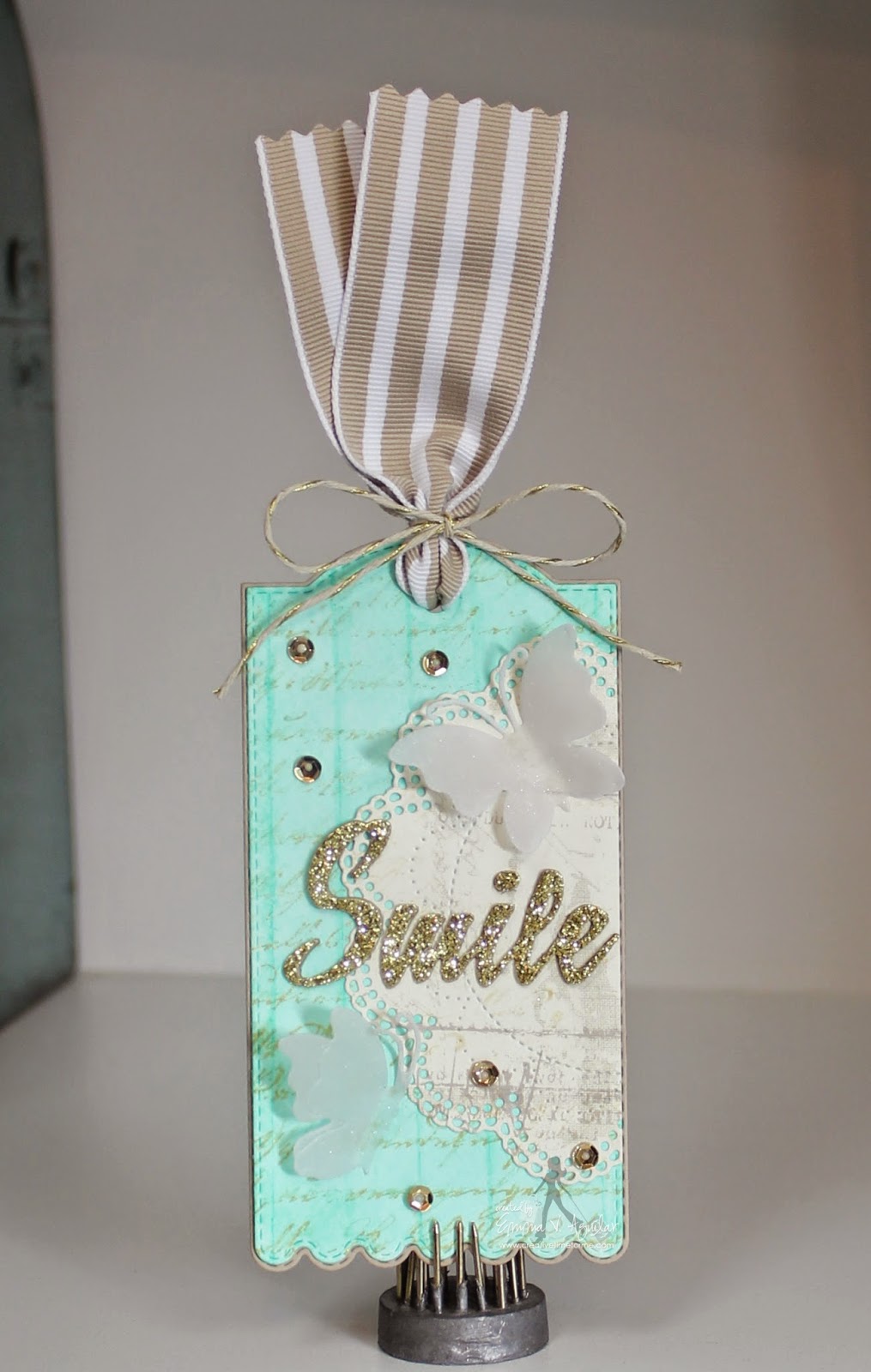 My Creative Time: SMILE tag & a "Guest designer"