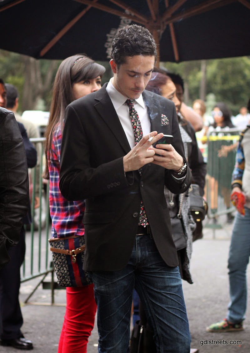 Men's Street style - Mexico Fashion Week