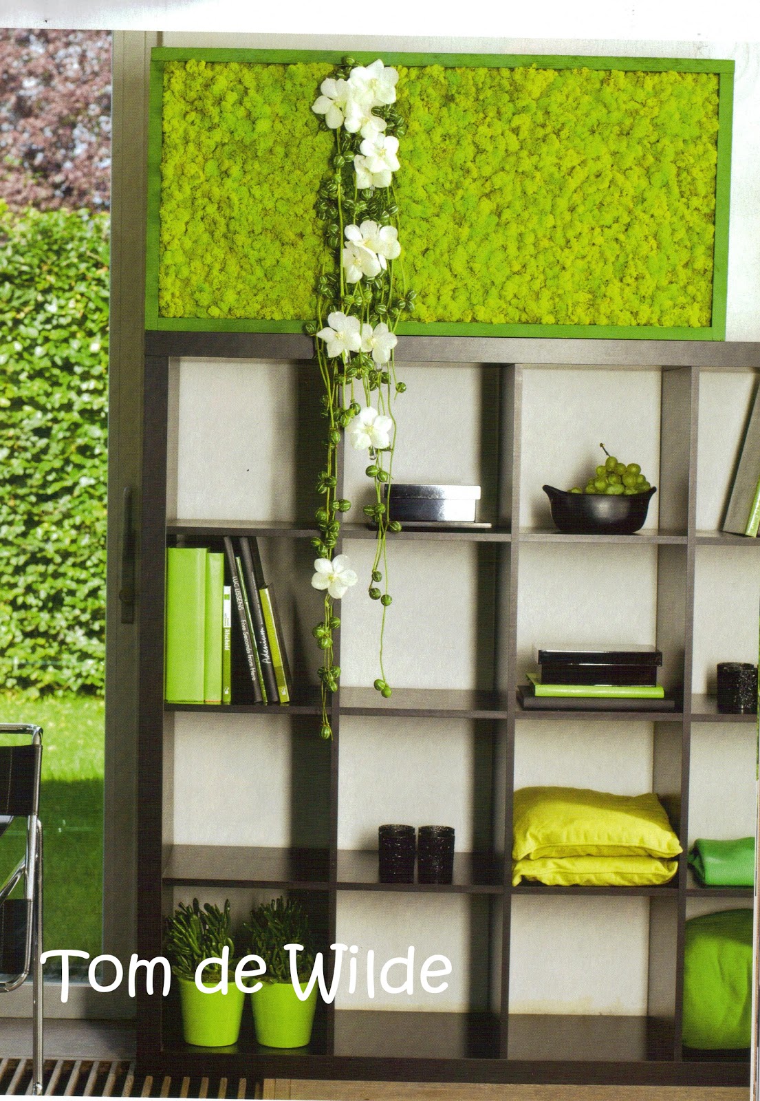 Fleuriste Isabelle Feuvrier: Tableau mural du designer floral belge Tom ...