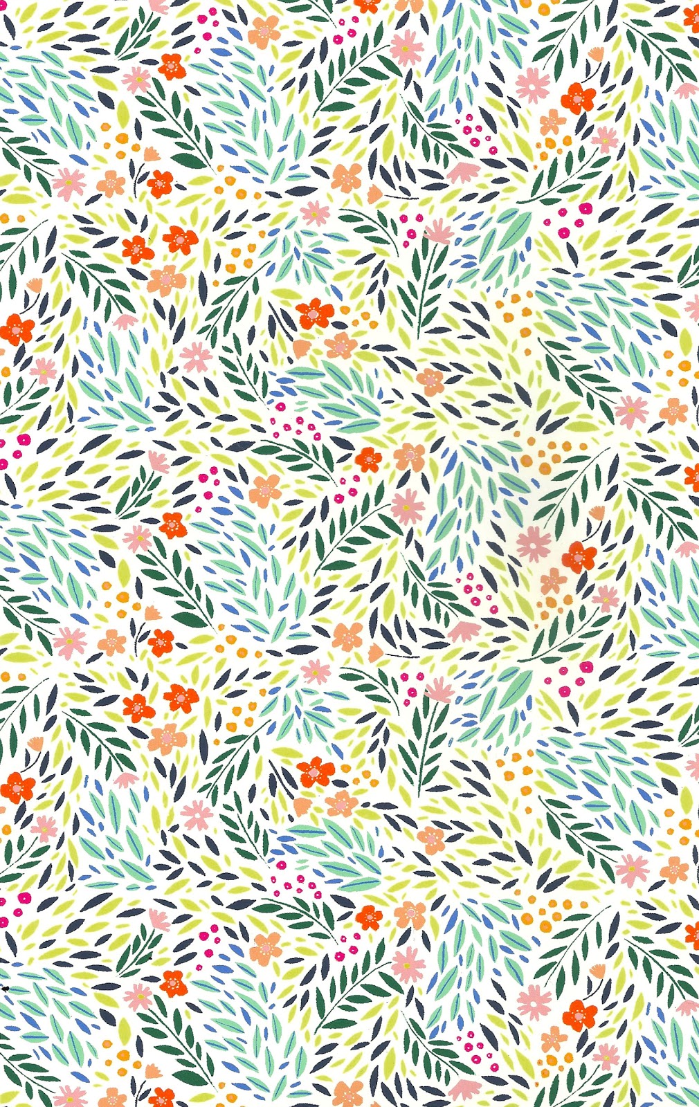 papier fabrik: tiny floral print
