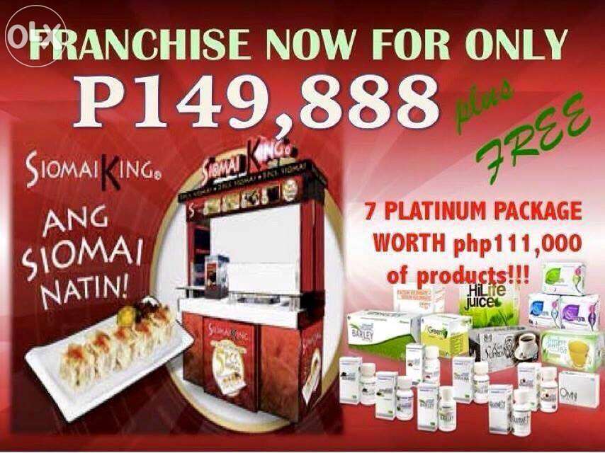 Siomai food cart franchise a booming business! ~ RONN BRYAN DE SALIT