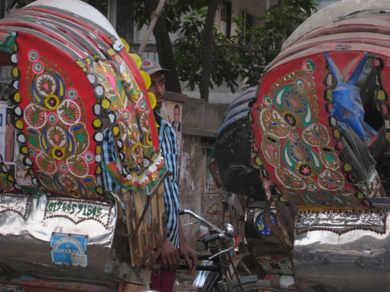 Ever-changing, Fascinating Dhaka : Rickshaws and their Art, in bright ...