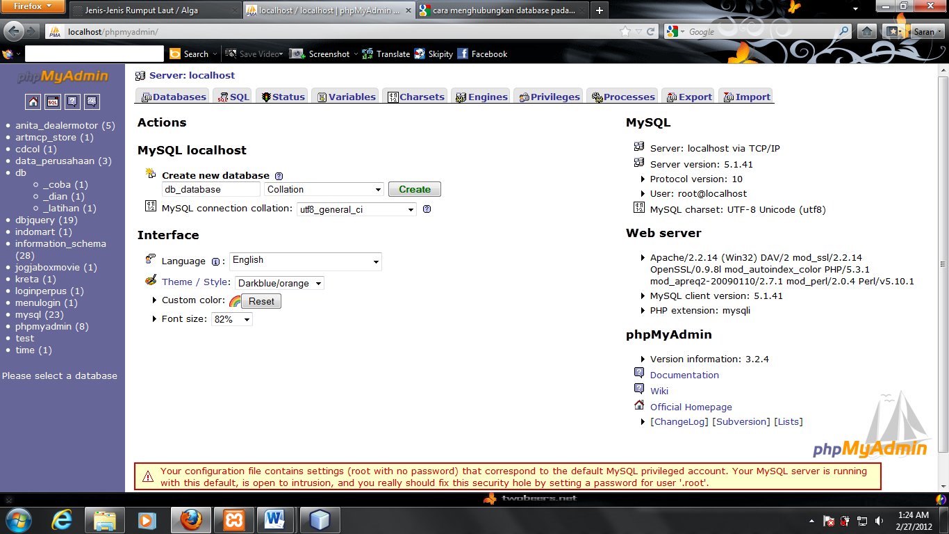 yusufshares: Cara Menghubungkan Database MySQL ke Netbeans