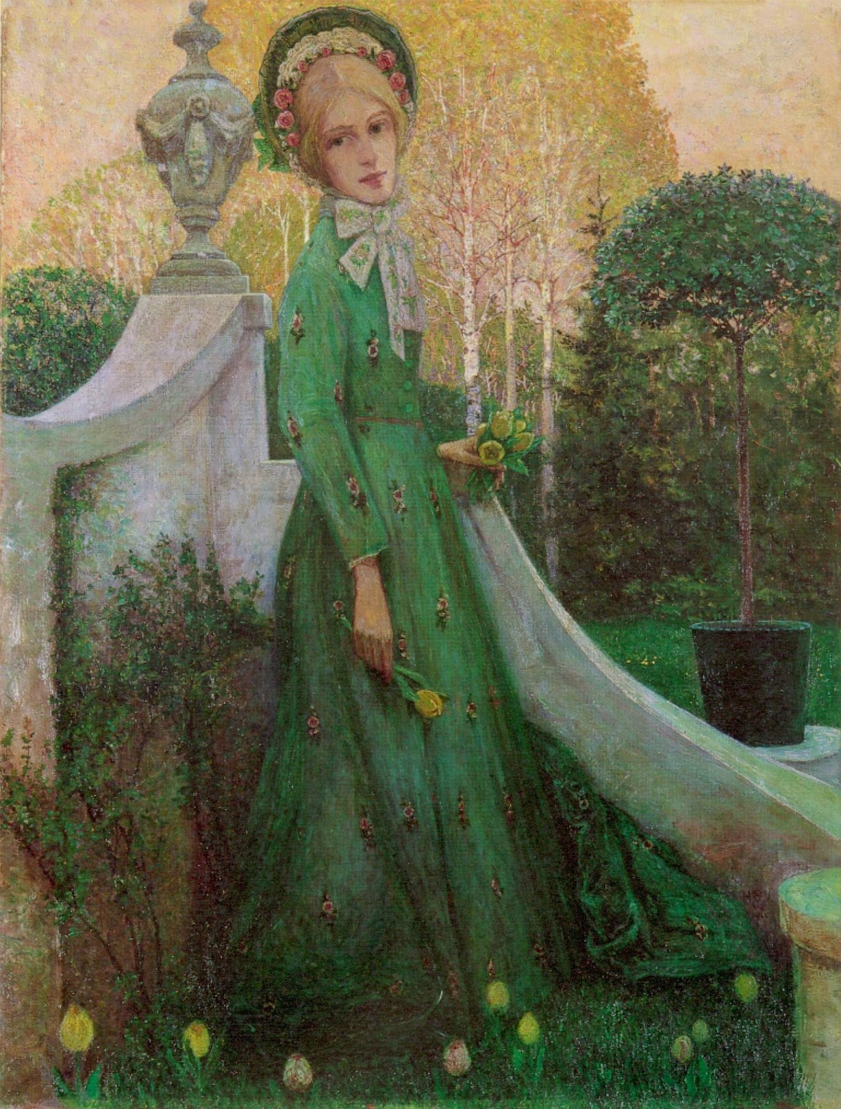 L'art magique: Heinrich Vogeler : Soir de printemps, 1901