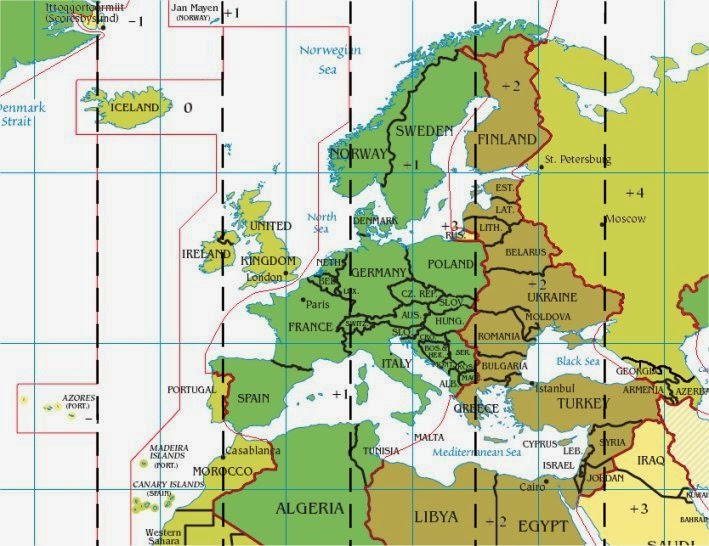 El contador de historias: El cambio de hora, el cambio de huso, el ...