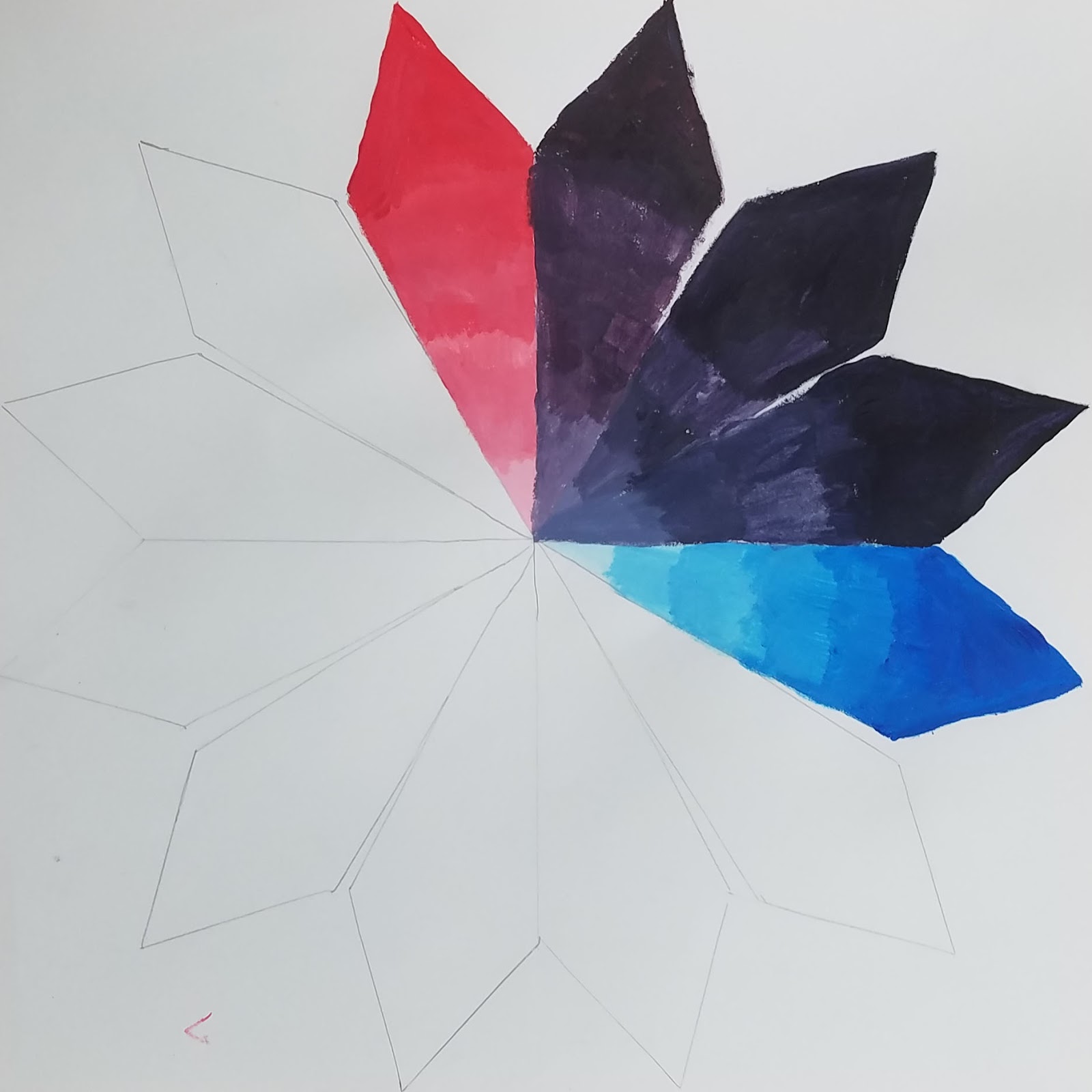 Jerdee's Art Classes: Painting | Acrylic Color Wheel