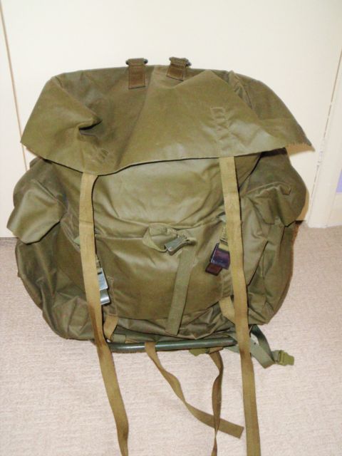 Webbingbabel: British Army SAS/PARA Airborne - Bergen / Rucksack
