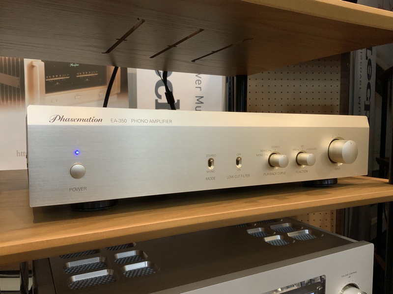 オーディオスクエアトレッサ横浜店ブログ: 【期間限定デモ】Phasemation EA-350 フォノアンプ ご試聴いただけます。