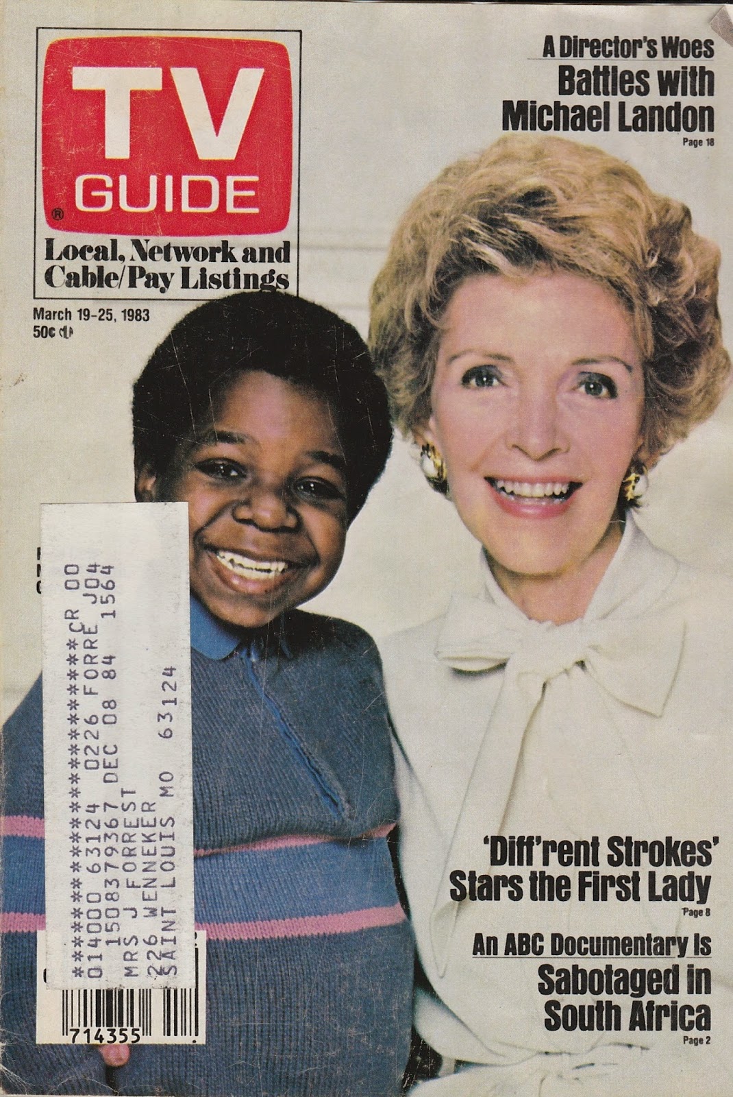 Garage Sale Finds: What was on TV March 19th through 25th, 1983