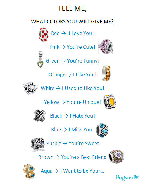 Tell Me, what colors you will give me? | Pugster Jewelry