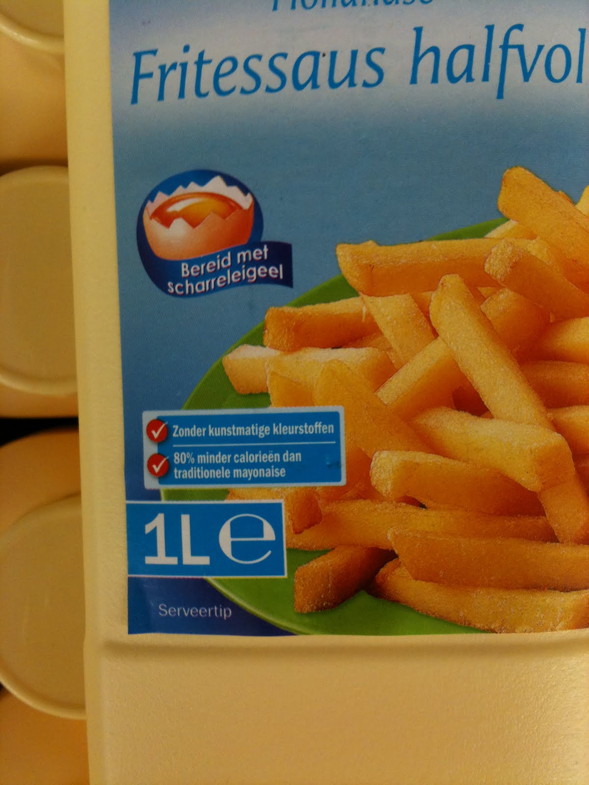 Serveertip.nl: Hollandse Fritessaus halfvol van Vita D'or