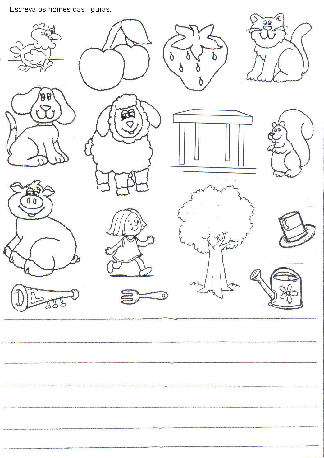 Escrita Espontanea 1 Ano - FDPLEARN