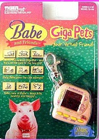 Mascotas virtuales de baby blue: Familia de los Giga pets