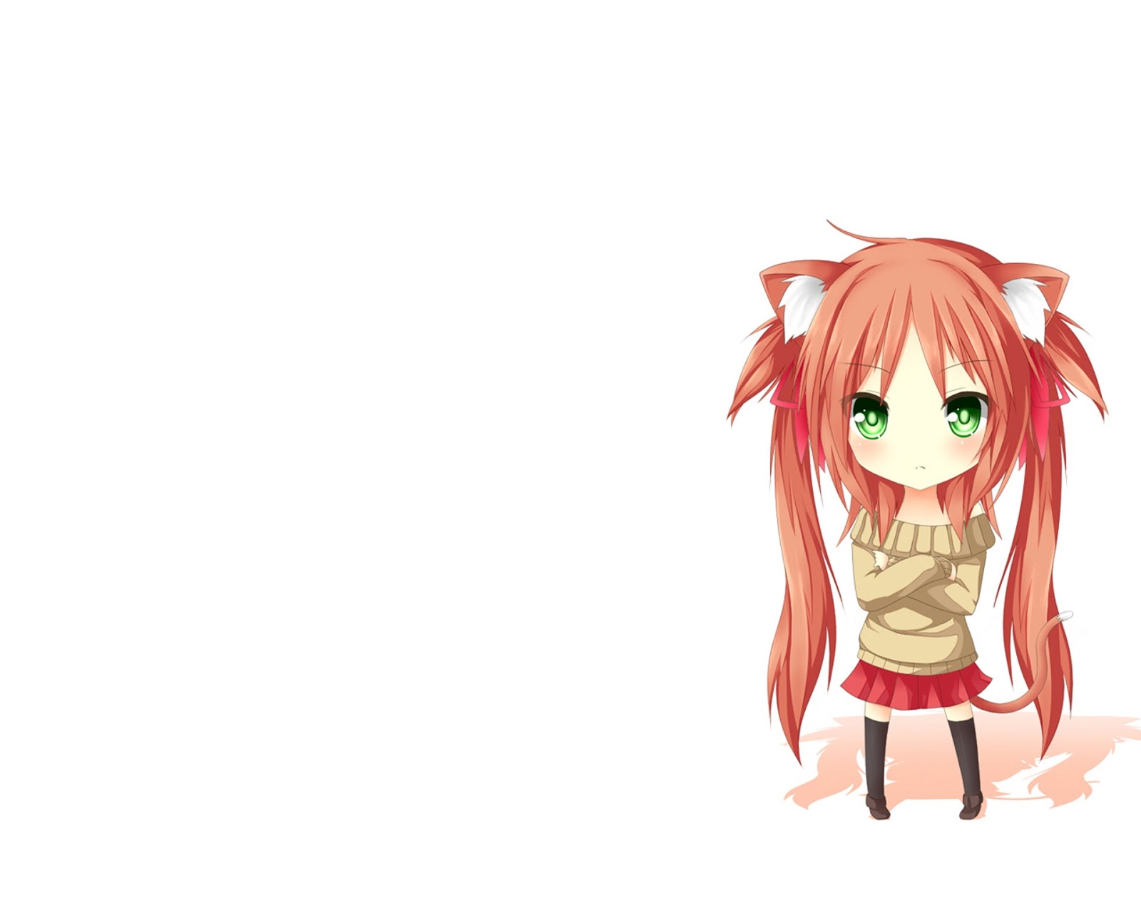 Chibi Vocaloid for Desktop wallpaper (cute) .PNG file