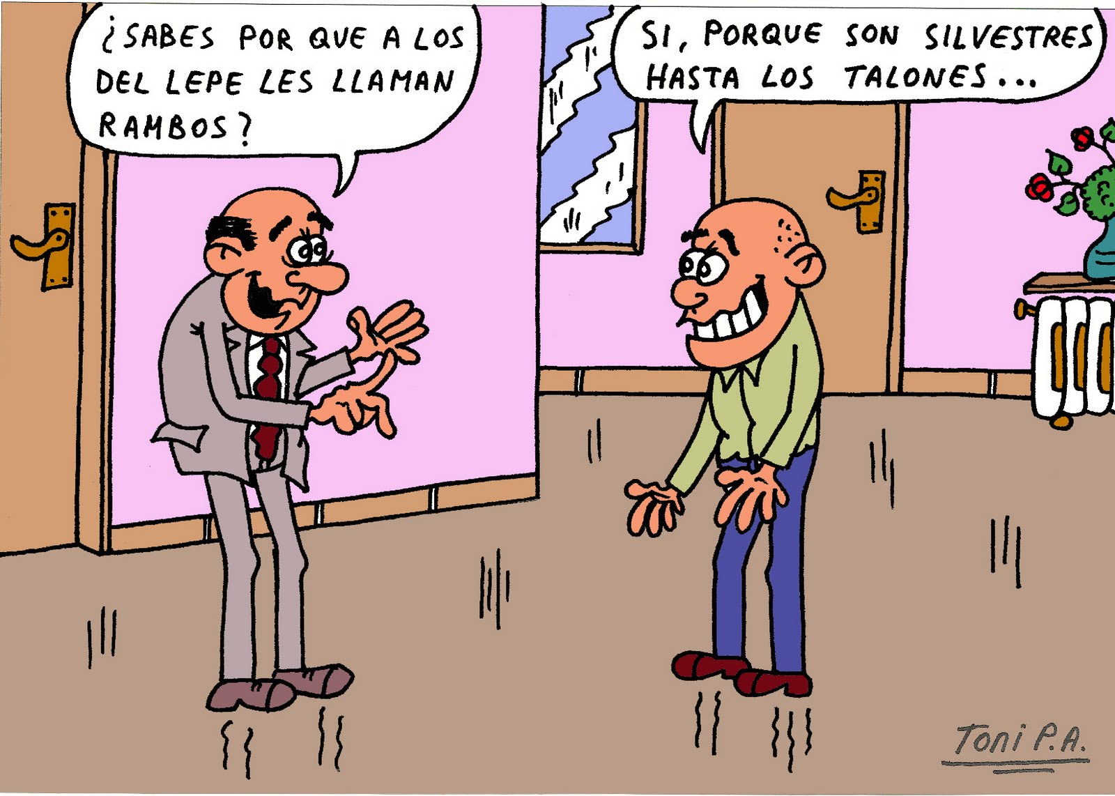CHISTES TONI P.A.: Una del Lepe...