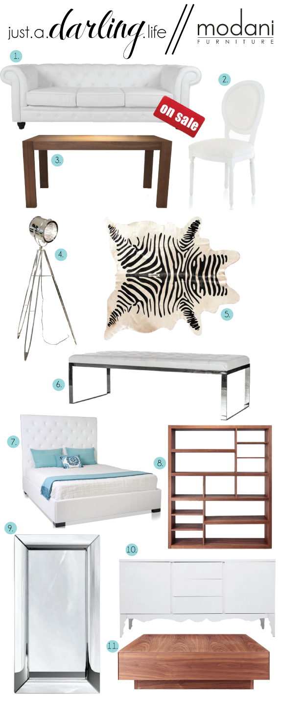 Just A Darling Life: Just A Darling Life and Modani Furniture