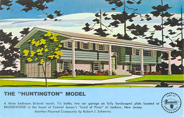 *Postcard Gems: Bi-Level Ranch Home