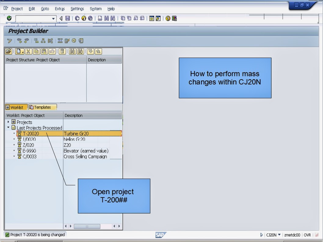 青蛙SAP分享 Froggy's SAP sharing: SAP Project System - Perform Mass Change ...