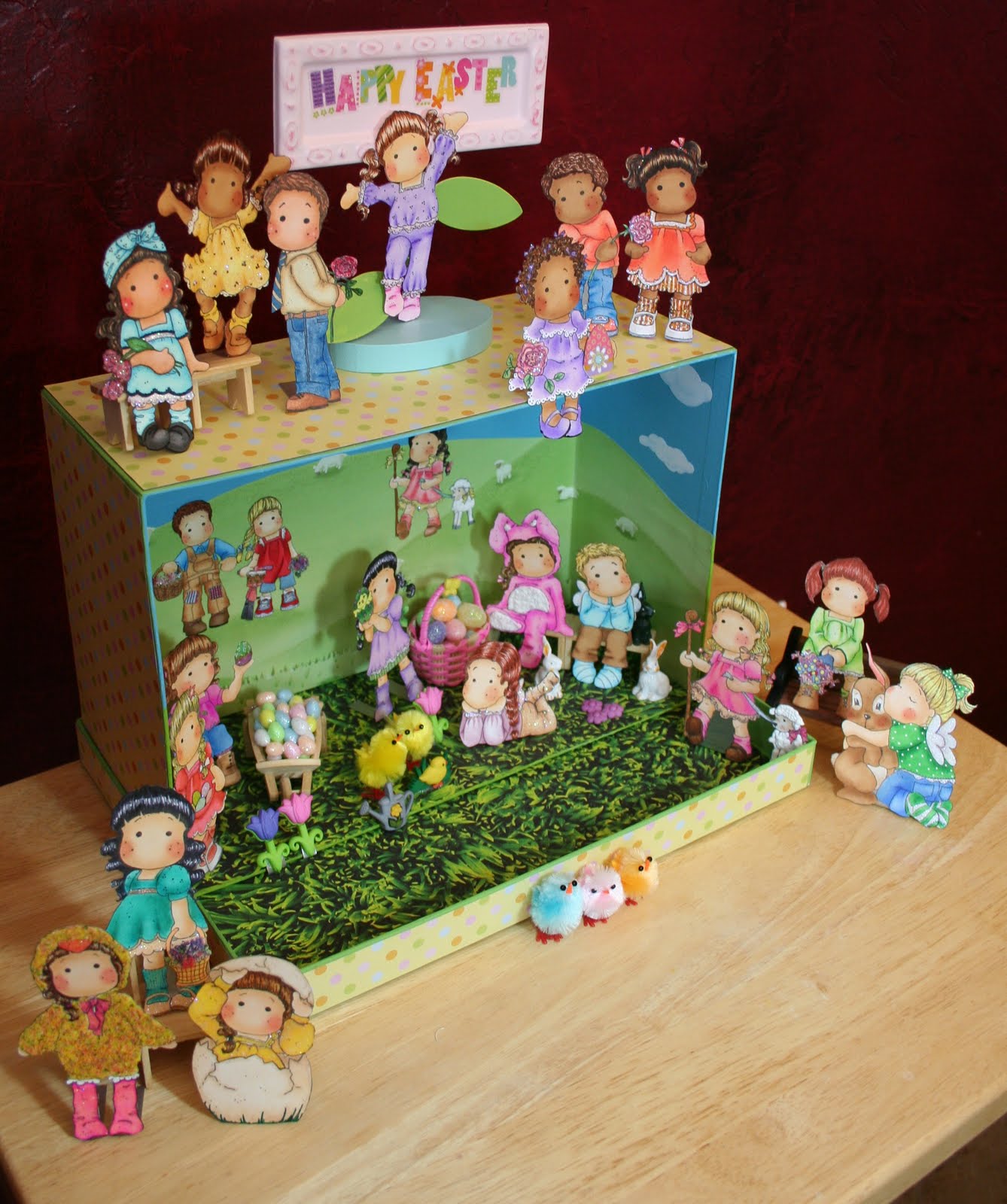 Rosemary's Creations: Easter DIORAMA for the Magnolia-licious Easter ...