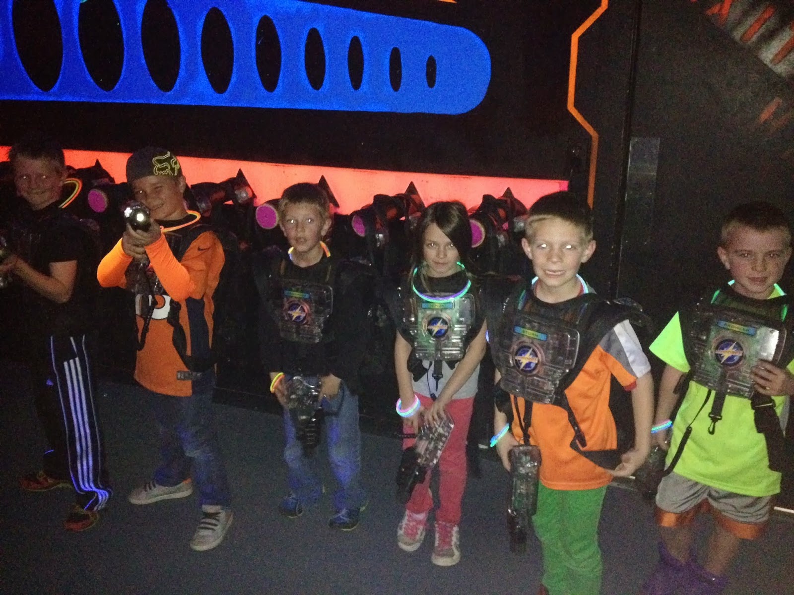 Larcie Bird: Neon Laser Tag {Birthday Party}
