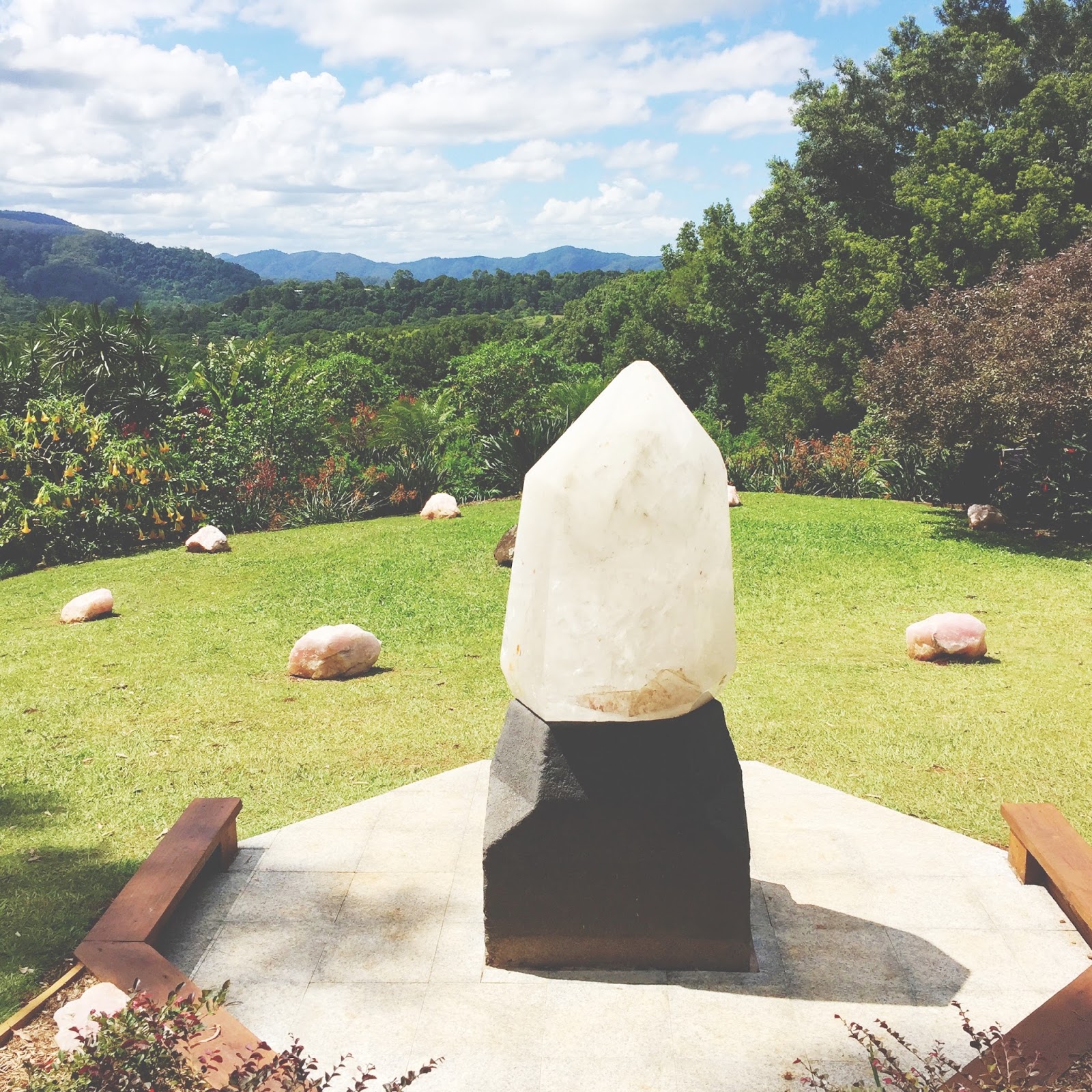 honey and fizz: A visit to Crystal Castle - Mullumbimby