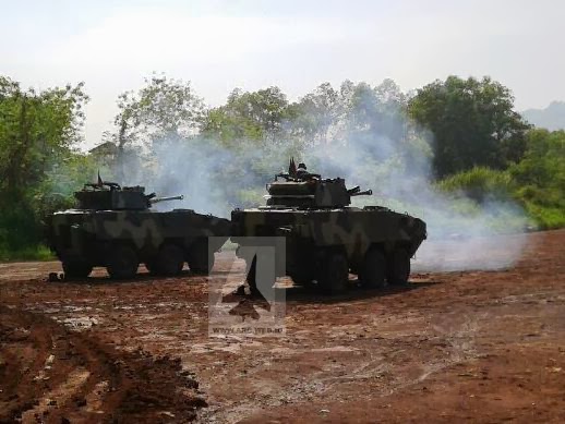 Kavaleri TNI-AD Berlatih Mengunakan Panser Tarantula [10 FOTO ...