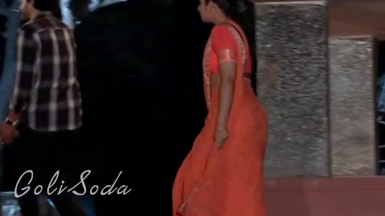 #105 Serial actress in Saree | Hot Navel Show | Blouse Back | Saree ...