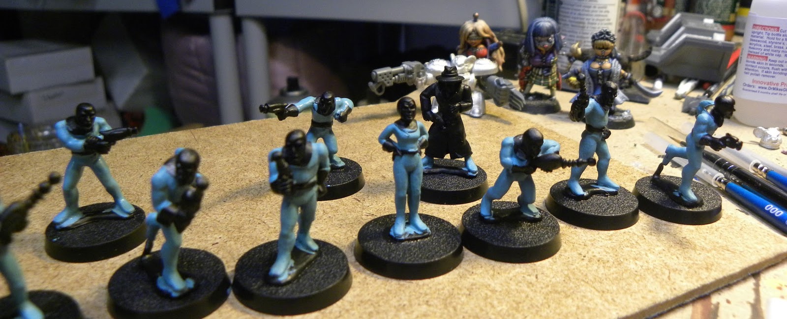 The Stout Smurf: Pulp Figures Radon Zombies
