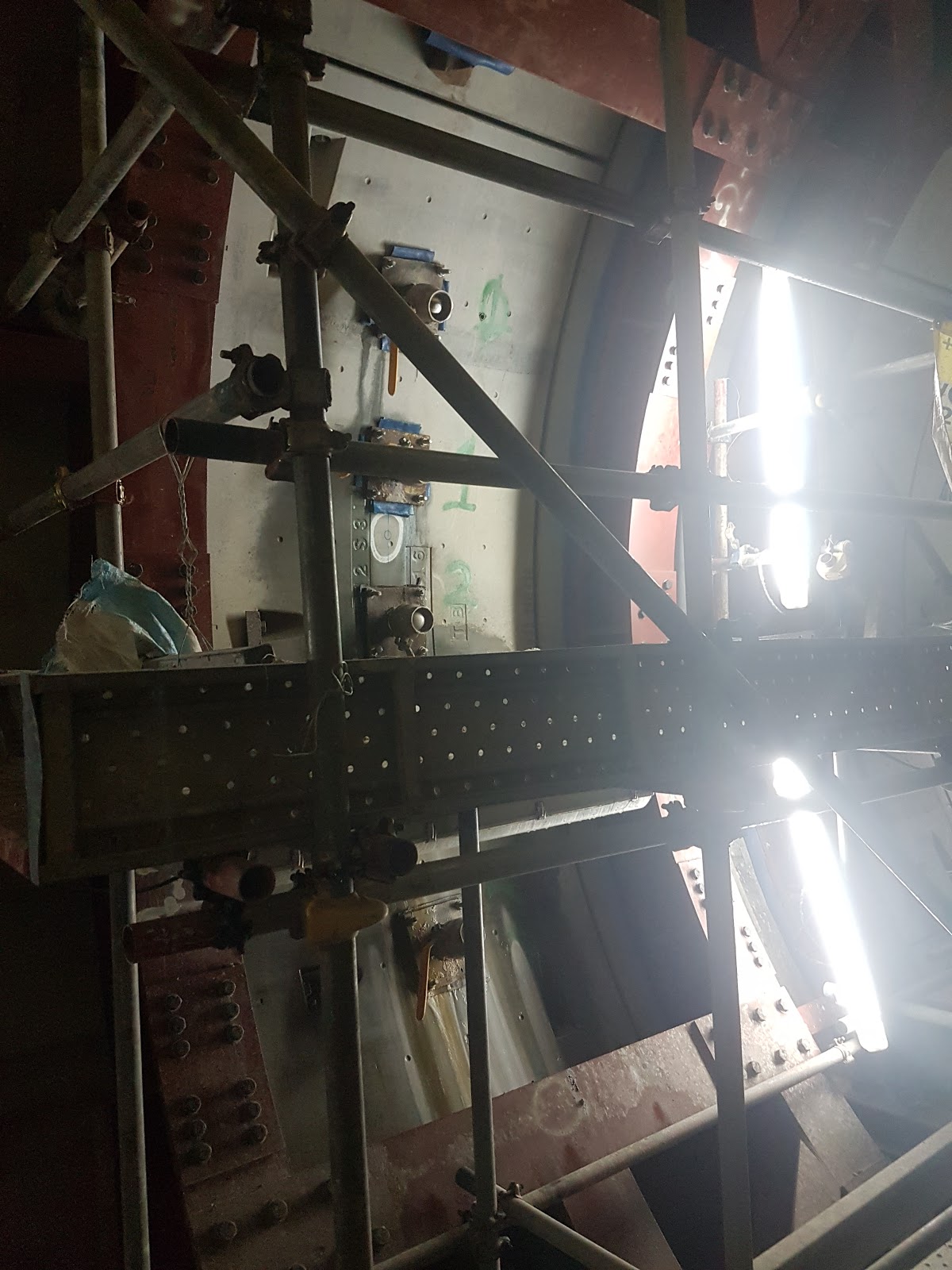 Thomson Line Construction: Final TBM Assembly