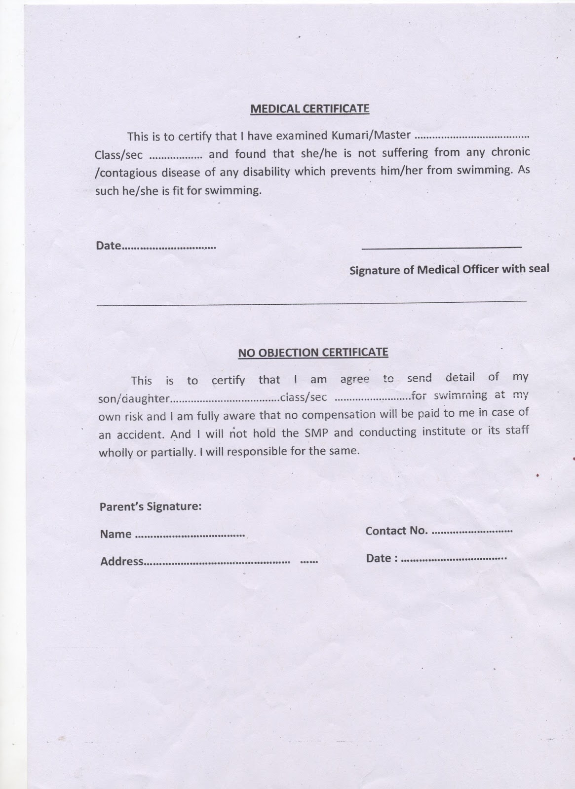 Noc Certificate Format Scribd India noc-certificate-format-scribd-india