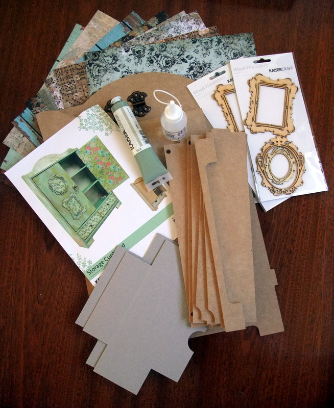 Scottie Crafts Blog: Kays Kaisercraft cupboard Inspiration