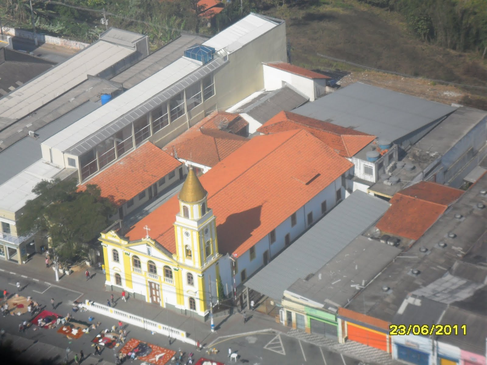 Corpus christi de Cotia vista do alto!
