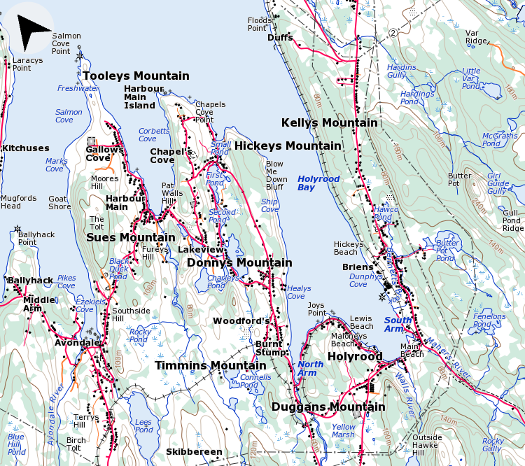 Newfoundland Kayakoholic: 2011: Post 62 – Holyrood to Harbour Main and ...