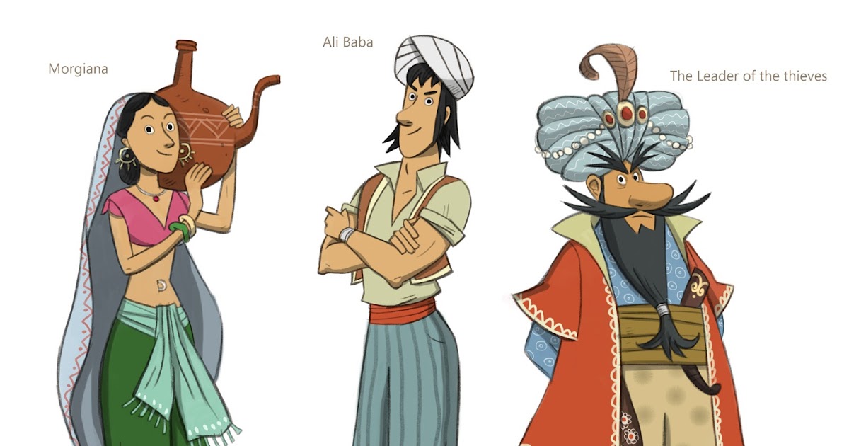 Ali Baba and the Forty Thieves- Characters