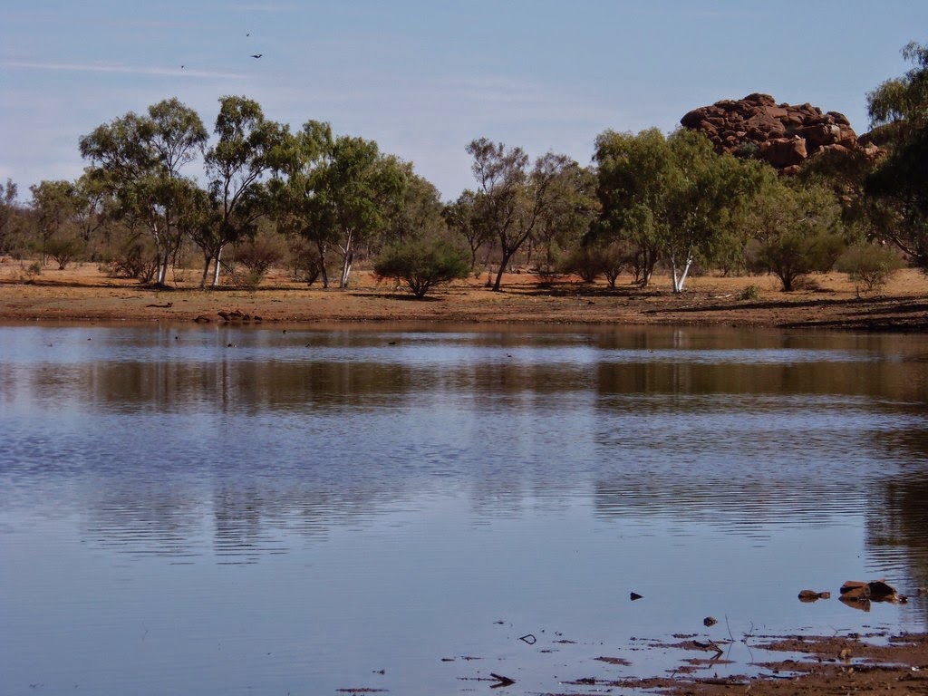 Solo Steve On The Road: DAJARRA WATERHOLE, OUTBACK Qld