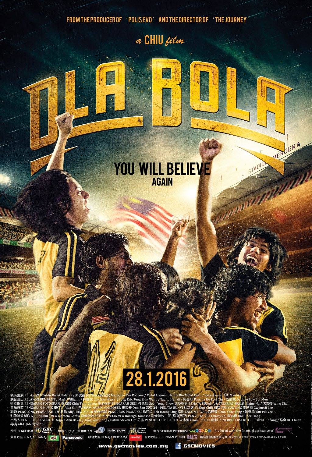 Ola Bola | POSTER FILEM MALAYSIA