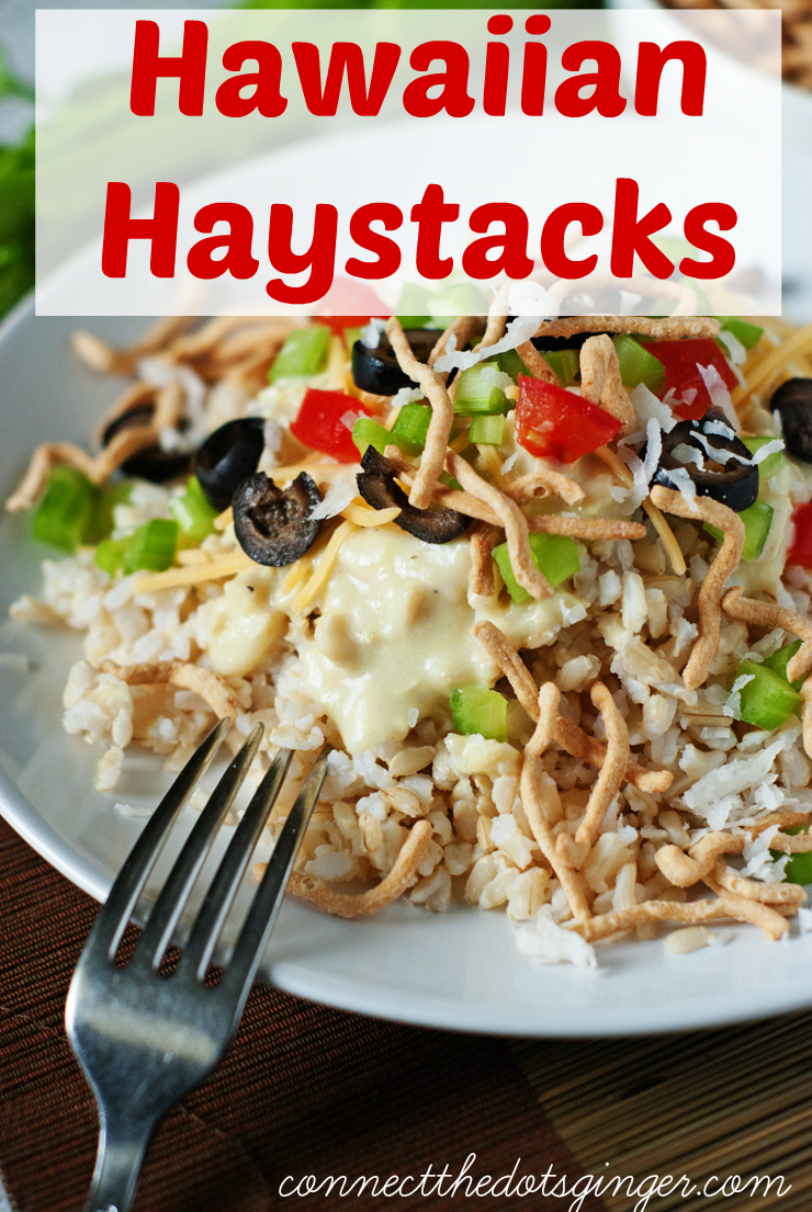 Connect the Dots Ginger | Becky Allen: Hawaiian Haystacks