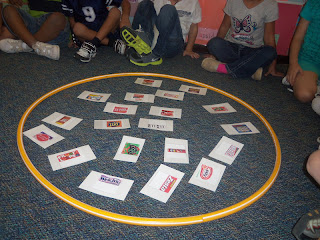 Mrs. Wood's Kindergarten Class: Environmental Print Wall