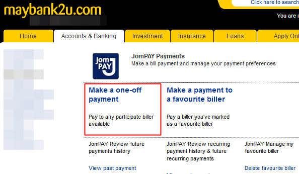 Bayar Bil Unifi Melalui CIMB Clicks dan Maybank2u - Firdaus Life