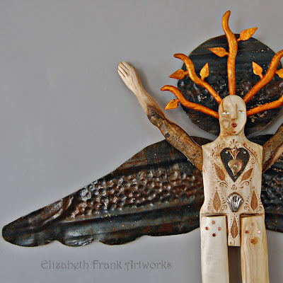 Elizabeth Frank Artworks: Lost and Found Angels