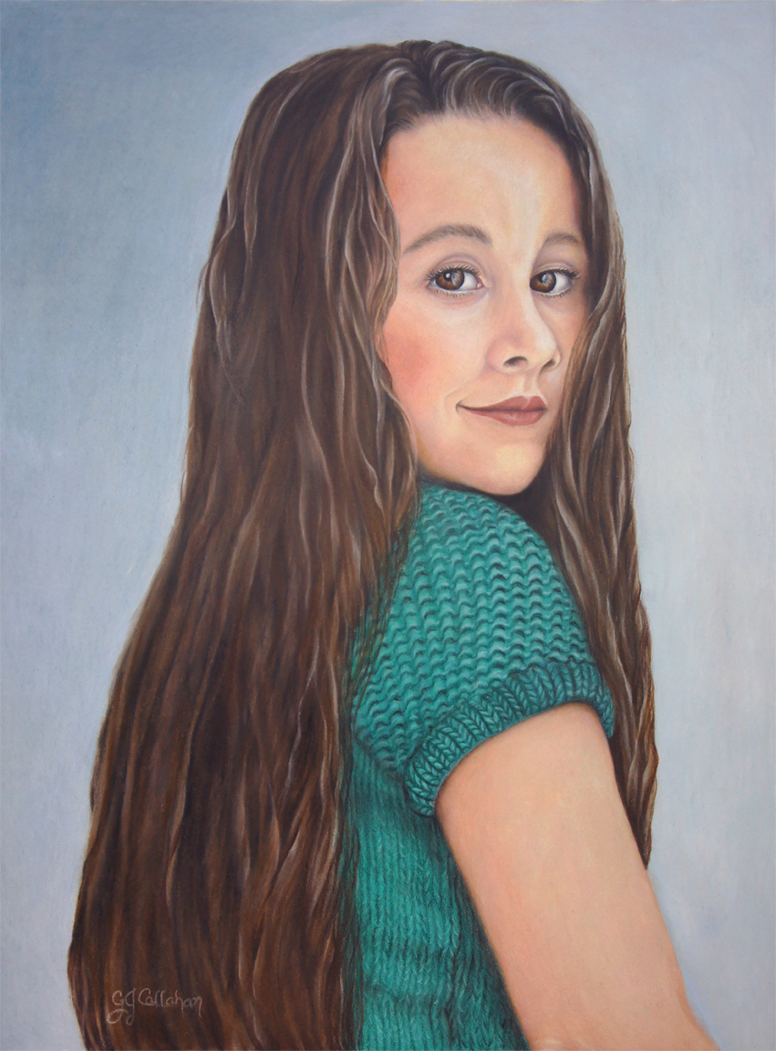 Gloria J Callahan, CPSA - Fine Art Paintings: "Shauna Lily - Mona Lisa ...