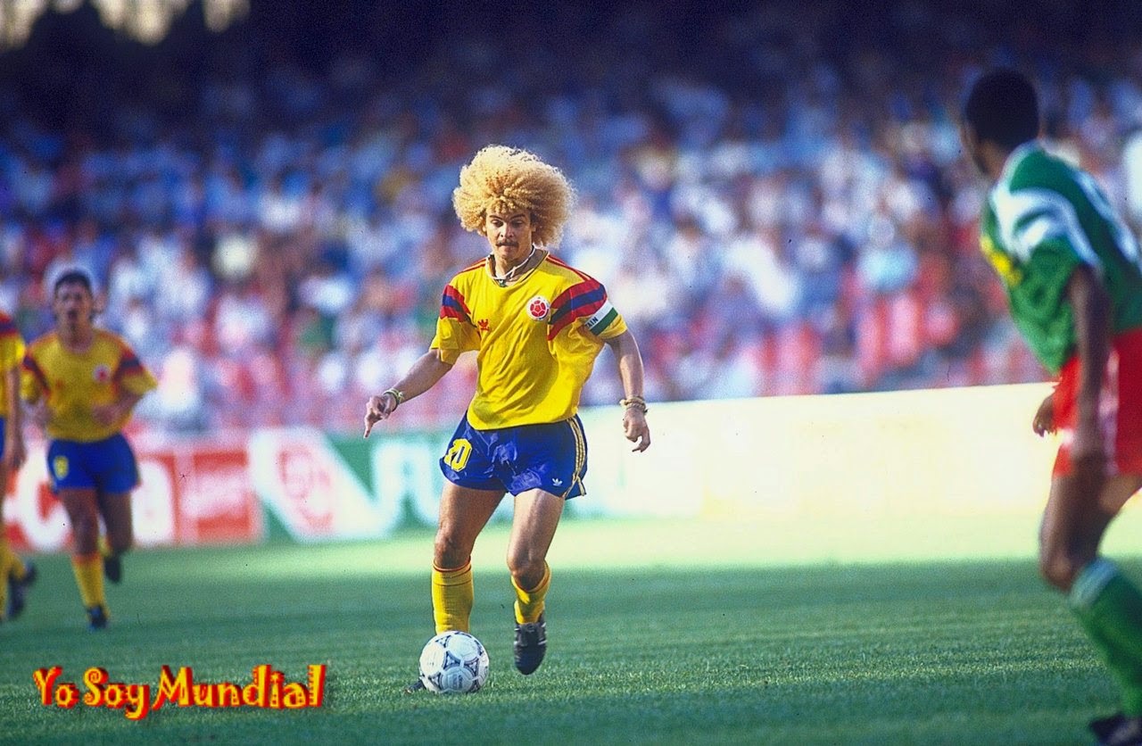 IMÁGENES DE LA SELECCIÓN COLOMBIA EN EL MUNDIAL DE ITALIA 1990 ...