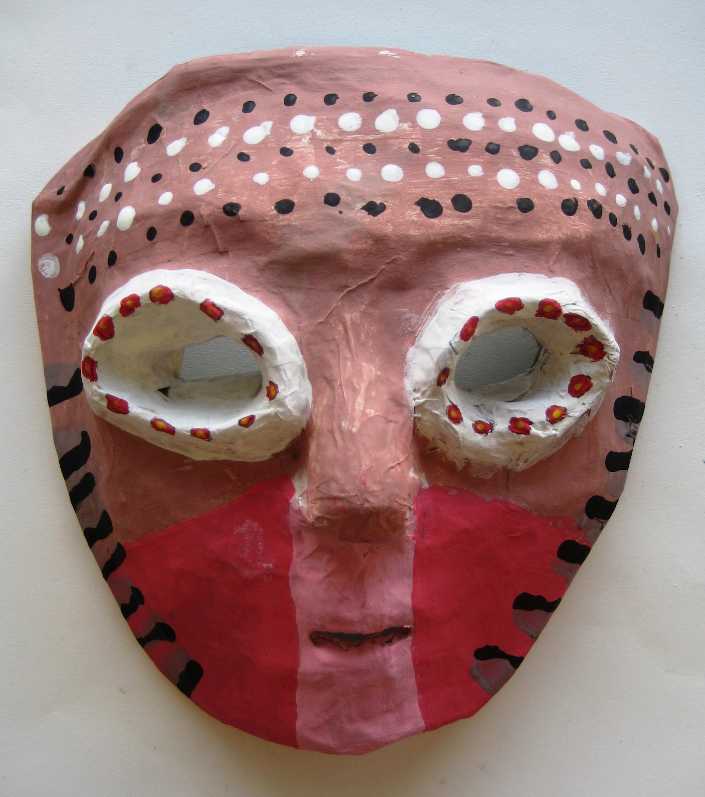 Student Artwork: Year 7 Mask Project